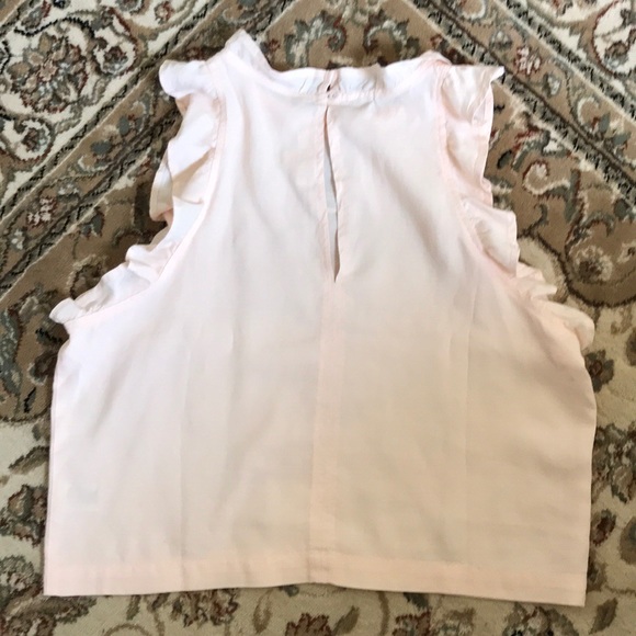 Anthropologie | Tops | Anthro Cloth Stone Ruffled Tank Top | Poshmark